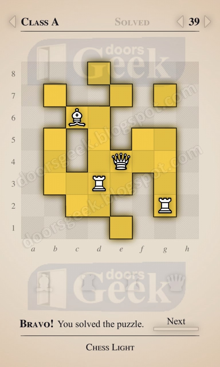 Chess Light [Class A] Level 39 ~ Doors Geek